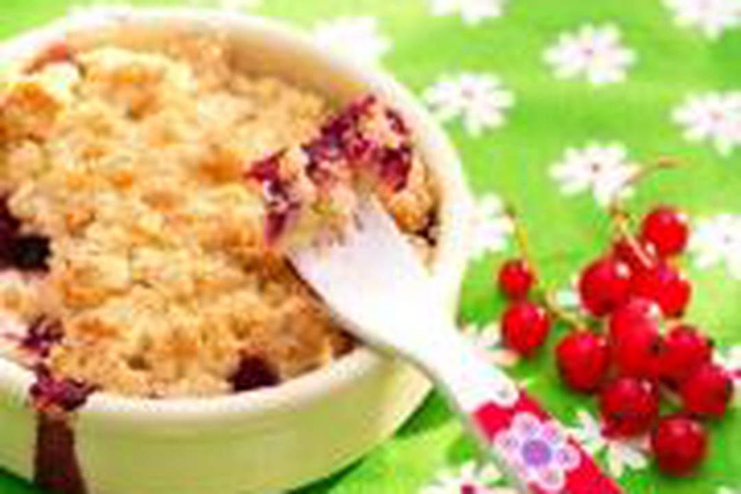 N°2 : Crumble aux fruits rouges