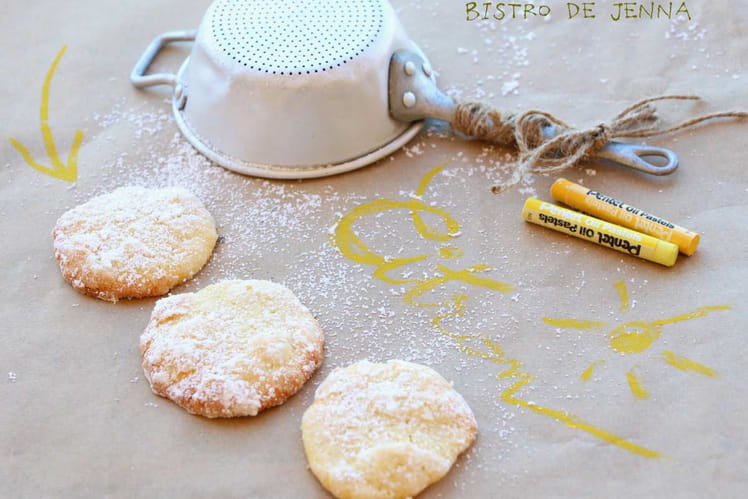 Recette de Biscuits au citron et aux amandes : la recette facile