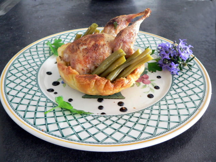 Recette de Cailles au nid