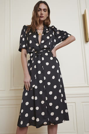 Robe à pois