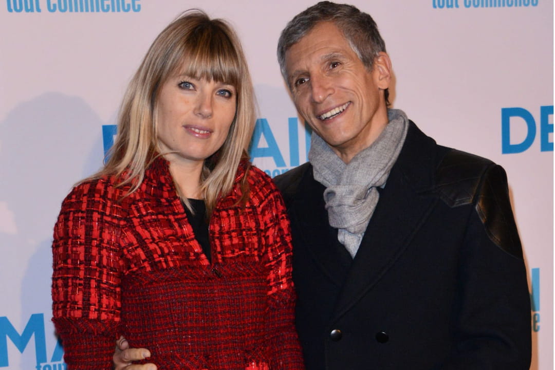 Mélanie Page et Nagui, tactiles sur tapis rouge