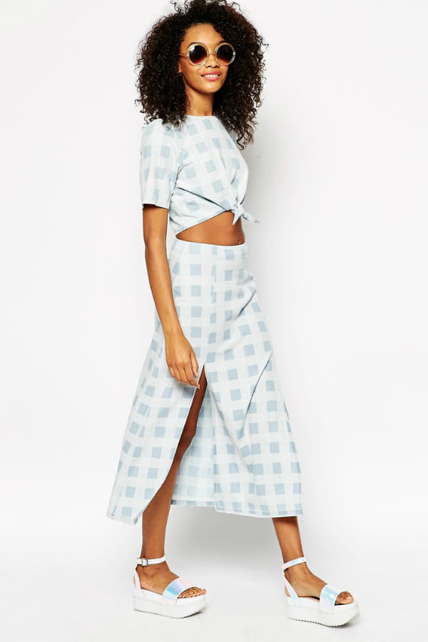 Jupe à carreaux de ASOS