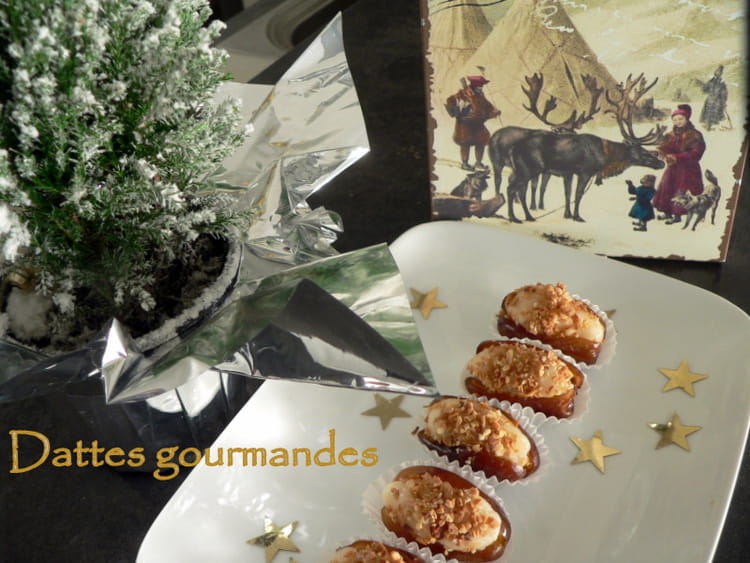 Recette de Dattes gourmandes