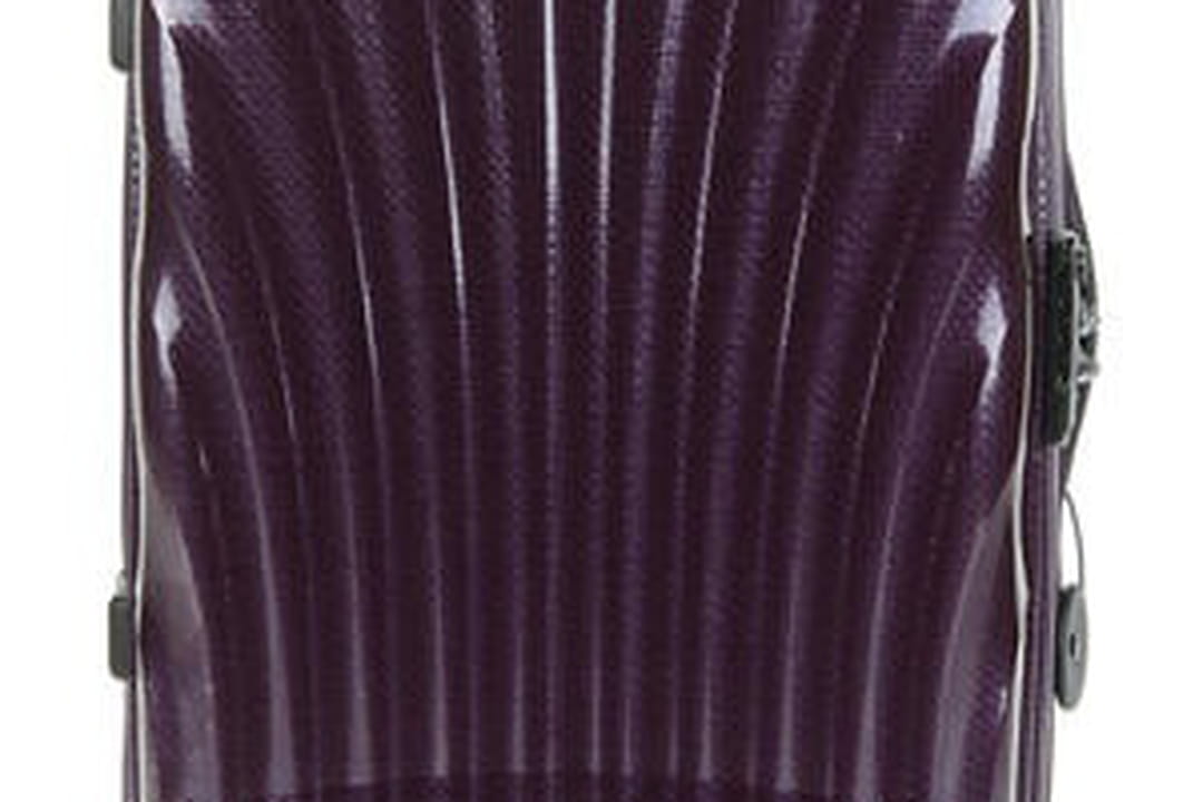 Valise violette de Samsonite
