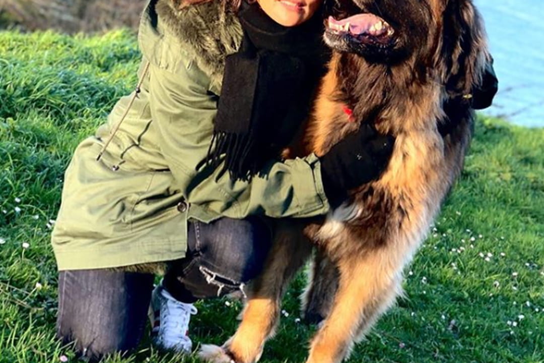 Faustine Bollaert avec Nessie