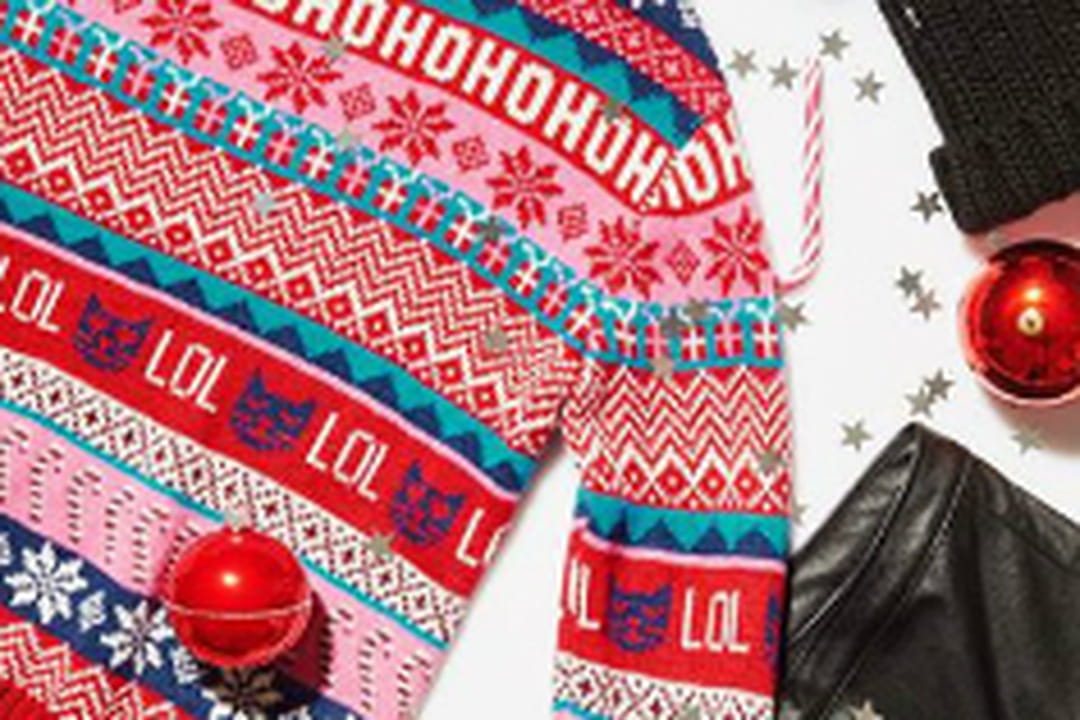 Les pulls enguirlandés de Noël