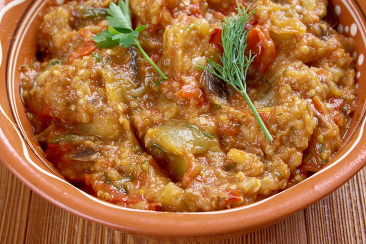 Recette de Zaalouk de djebel