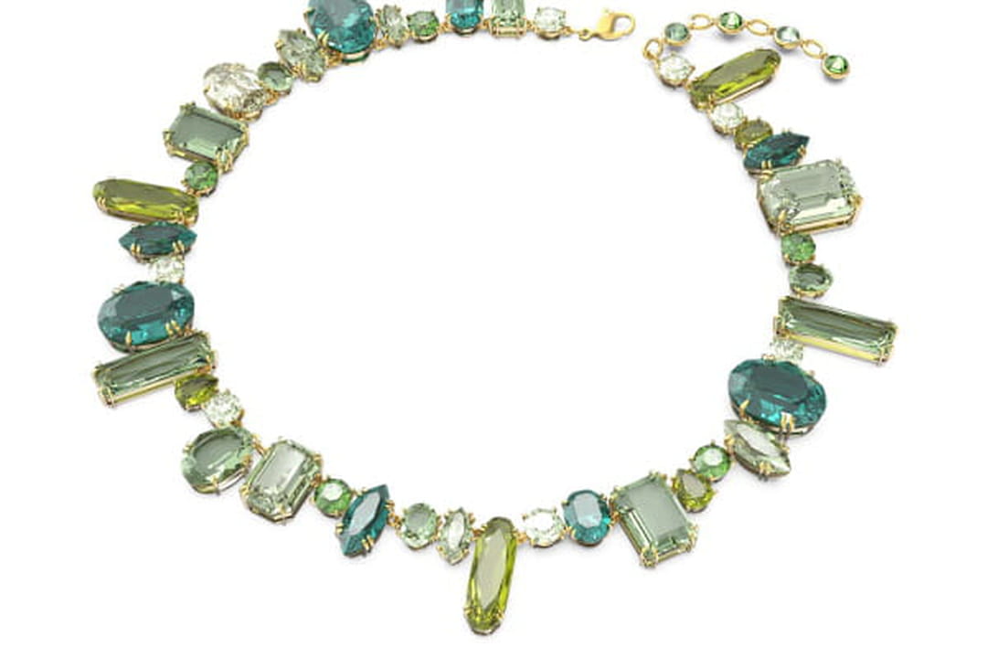 Collier de cristaux verts