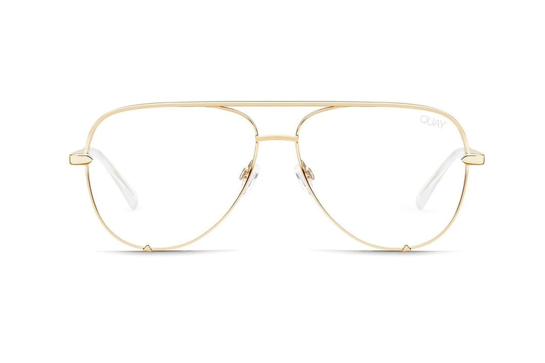 Lunettes blue light "High Key Mini" de Quay Australia