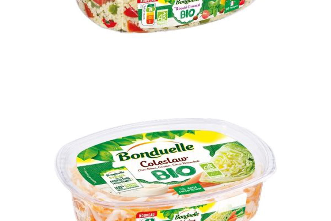 La gamme Bonduelle Traiteur Bio