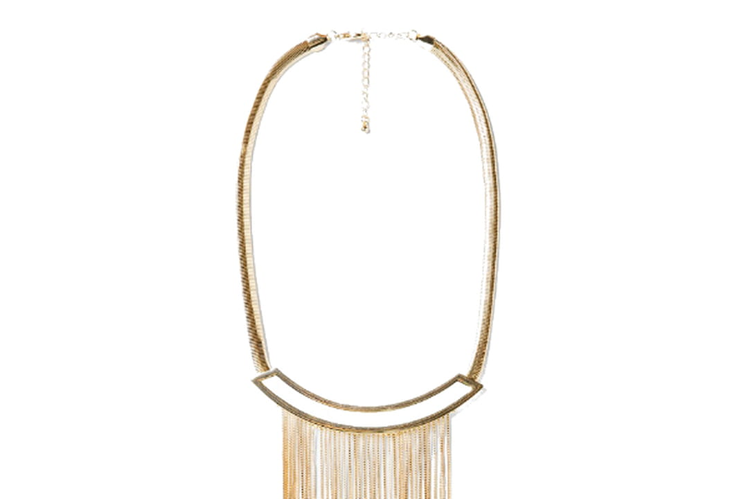 Collier doré de Mango