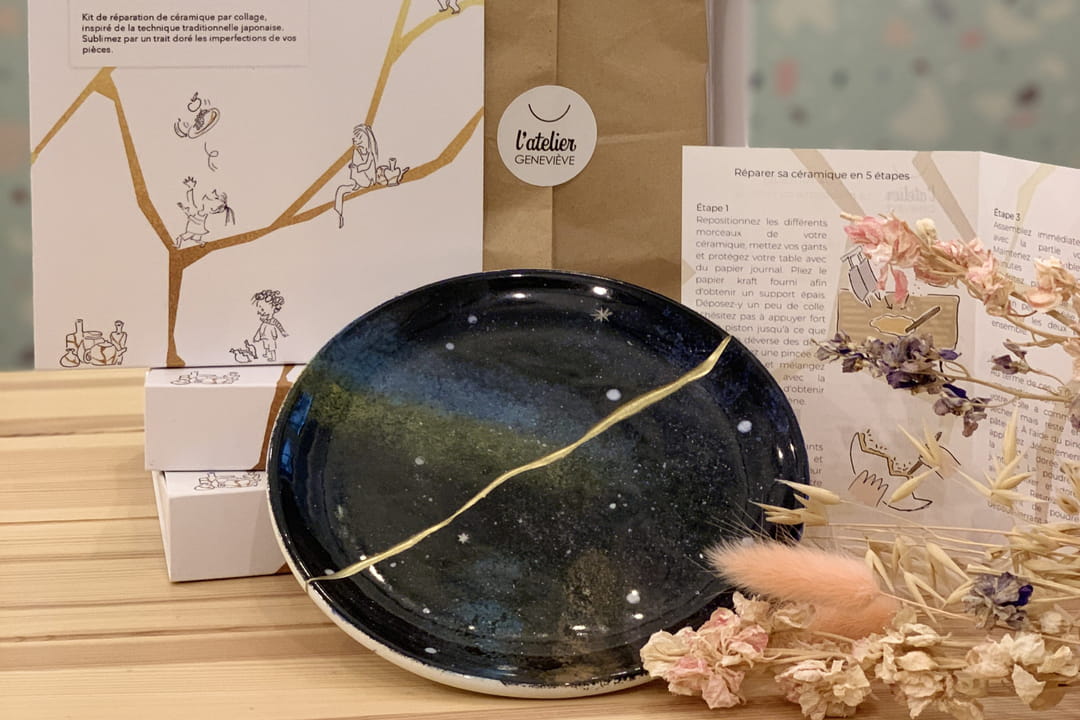Kit kintsugi Atelier Geneviève