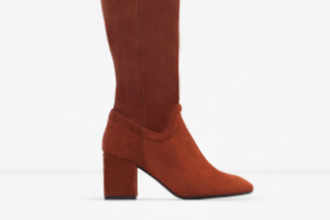 Bottes montantes de Zara