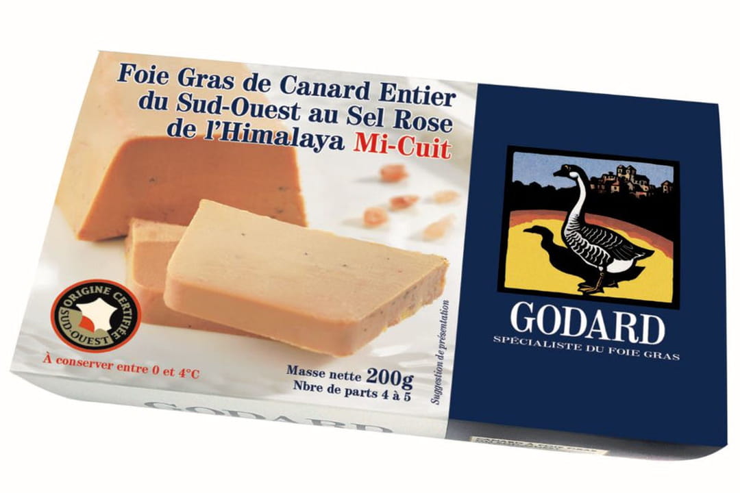 Foie gras au sel rose de l'Himalaya Godard