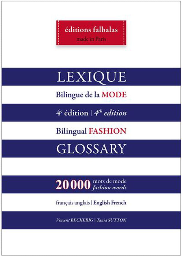 "Lexique bilingue de la mode" de Vincent Beckerig et Tania Sutton aux ...