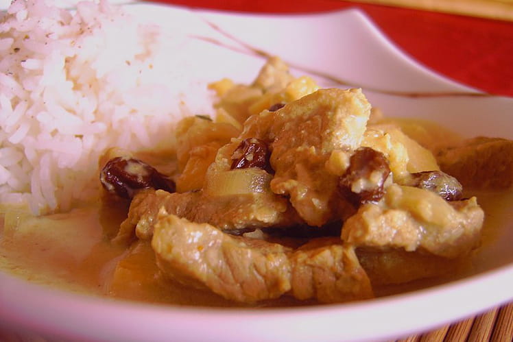 Recette de Curry de veau