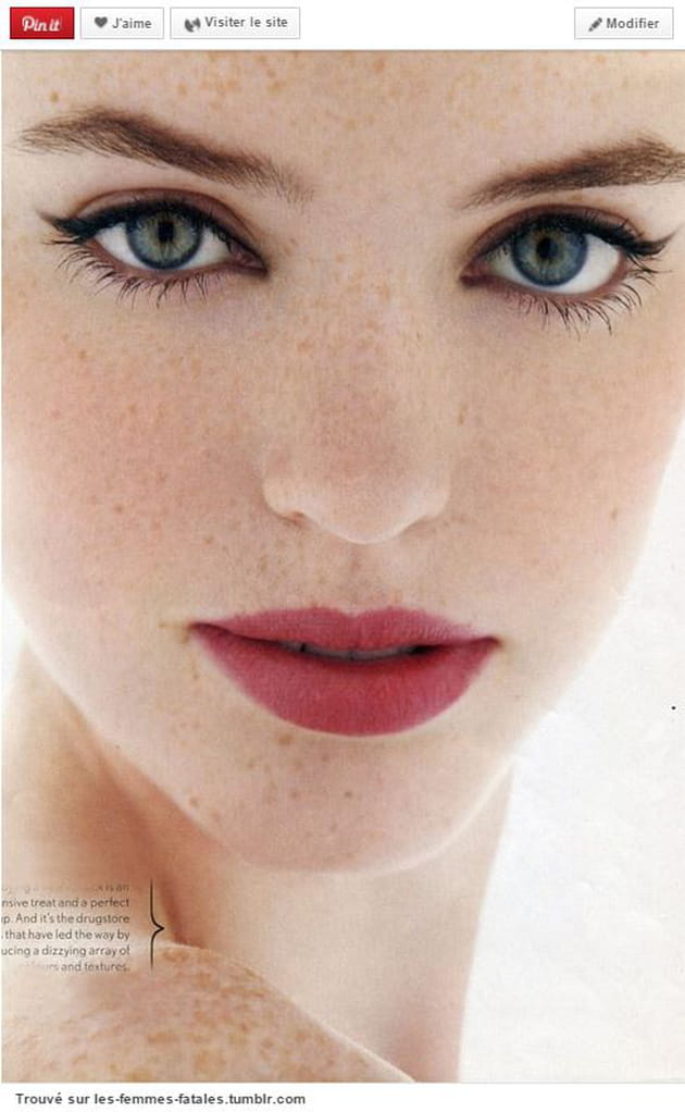 Les taches de rousseurs