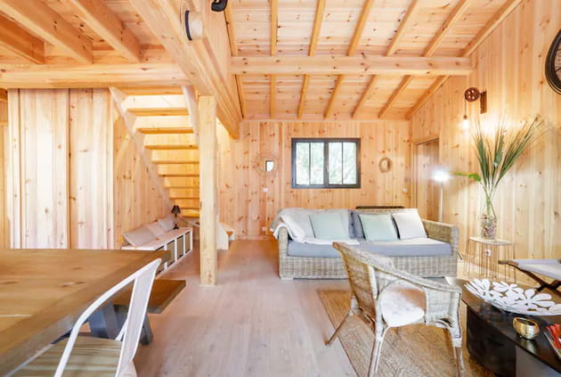 Une maison en bois typique