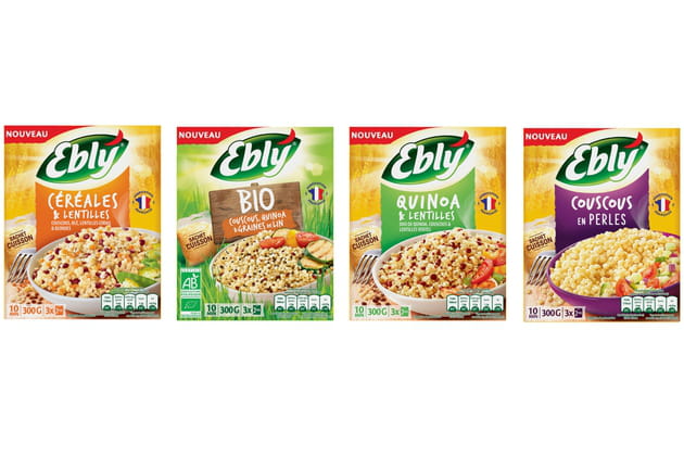 Les nouveautés aux céréales d'Ebly