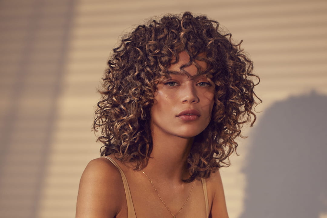 Le carré frisé wild