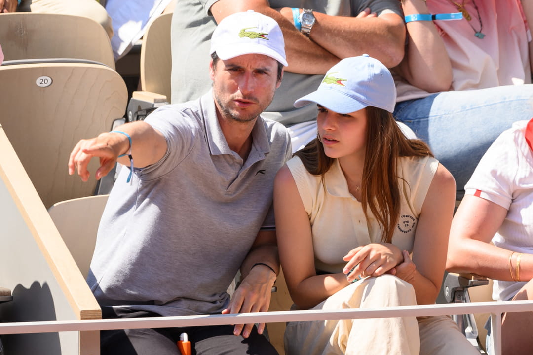 Jérémie Elkaïm à Roland-Garros : rare apparition avec sa fille Rebecca