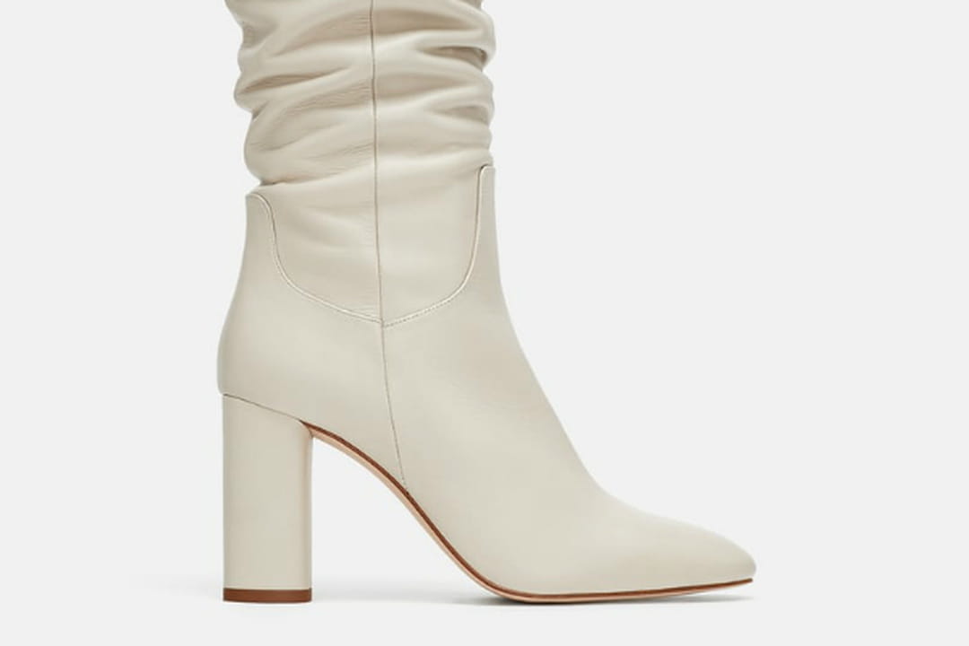 Bottes à talon de Zara