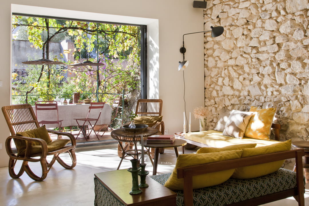 Décor du Sud dans une maison marseillaise