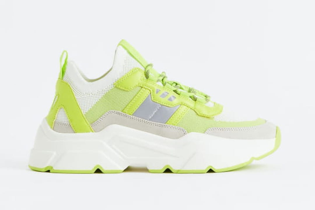 Baskets à semelles épaisses