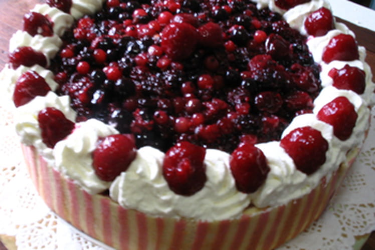 Recette Charlotte aux fruits rouges (Charlotte)