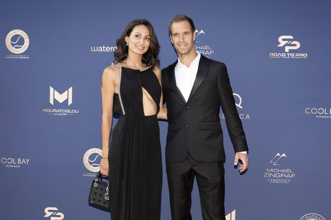 Le tennisman Richard Gasquet était avec sa compagne Clémentine au gala ...