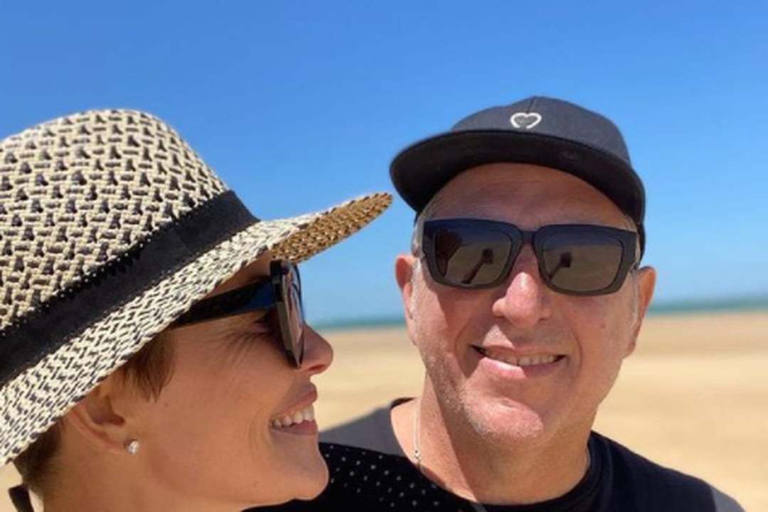 Cristina Cordula : belle photo avec son époux Frédéric Cassin