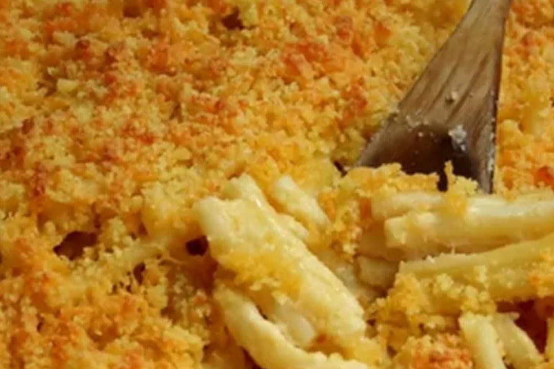 Gratin de macaroni au cheddar - Mac & cheese