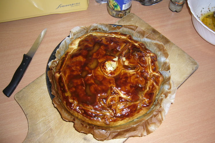 Recette de Tourte lorraine traditionnelle : la recette facile