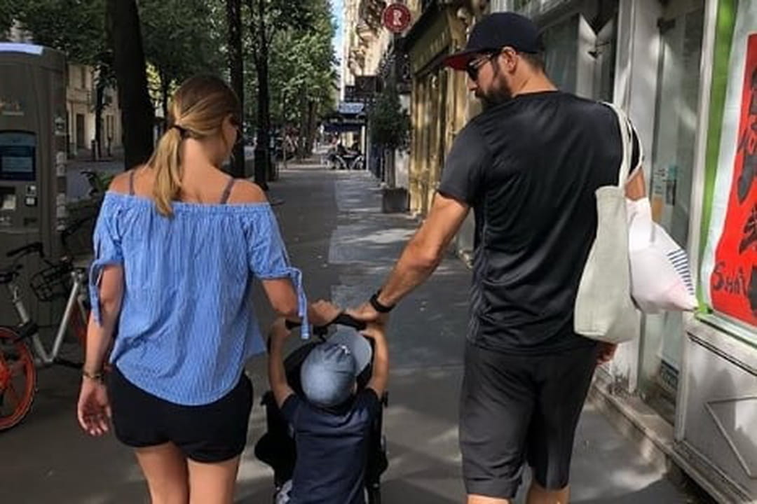 Nikola Karabatic, en balade en famille