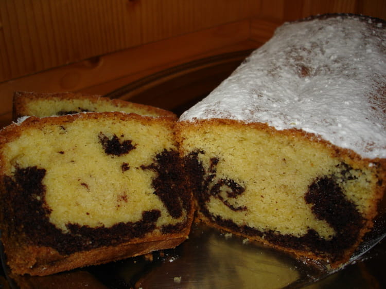 Recette de Cake bicolore