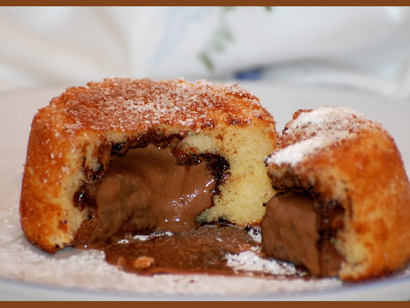 Recette de Mini gâteau au yaourt au coeur gourmand
