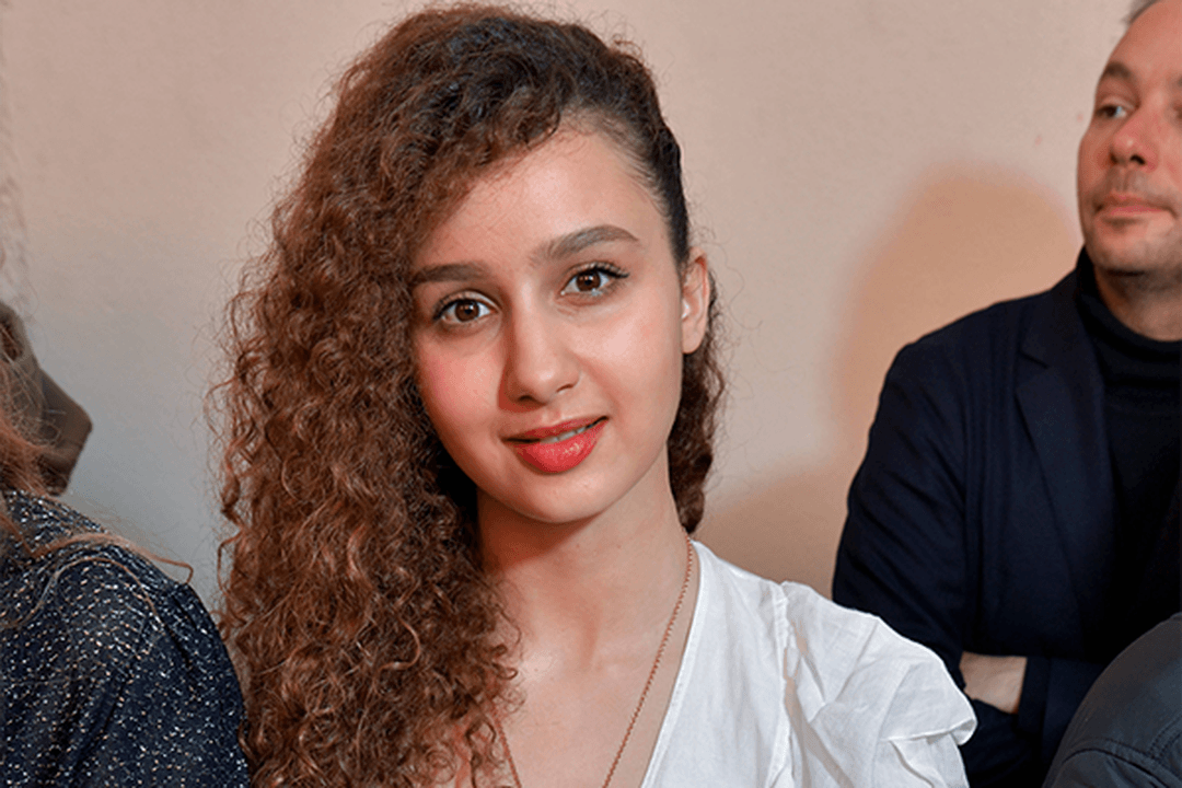 Oulaya Amamra au défilé Chloé