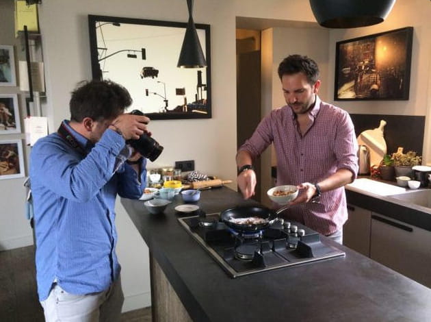 Christophe Michalak, en pleine préparation