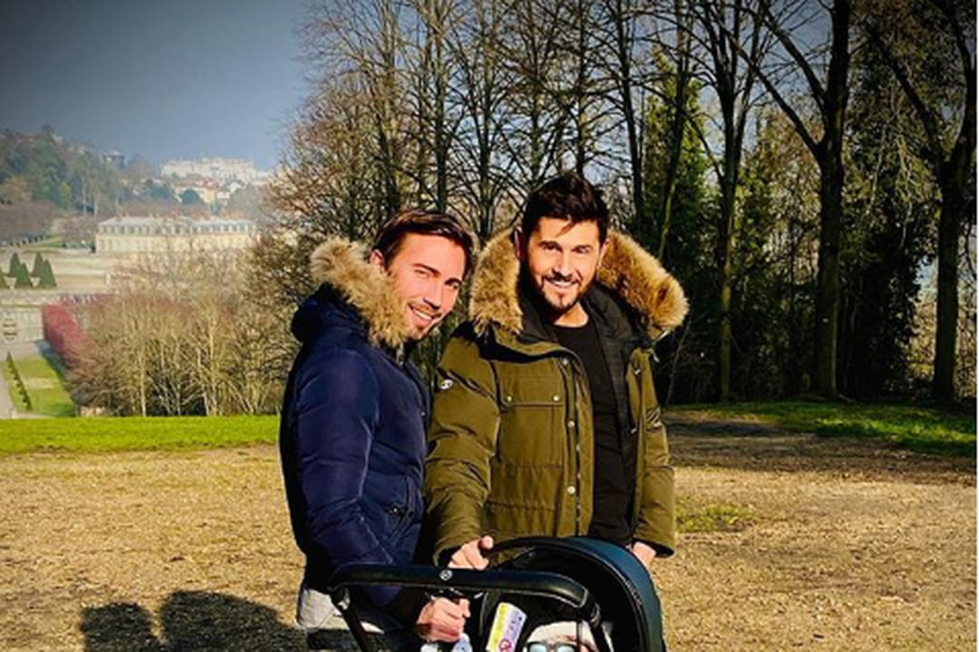 Christophe Beaugrand, Ghislain Gerin et Valentin : portrait de famille