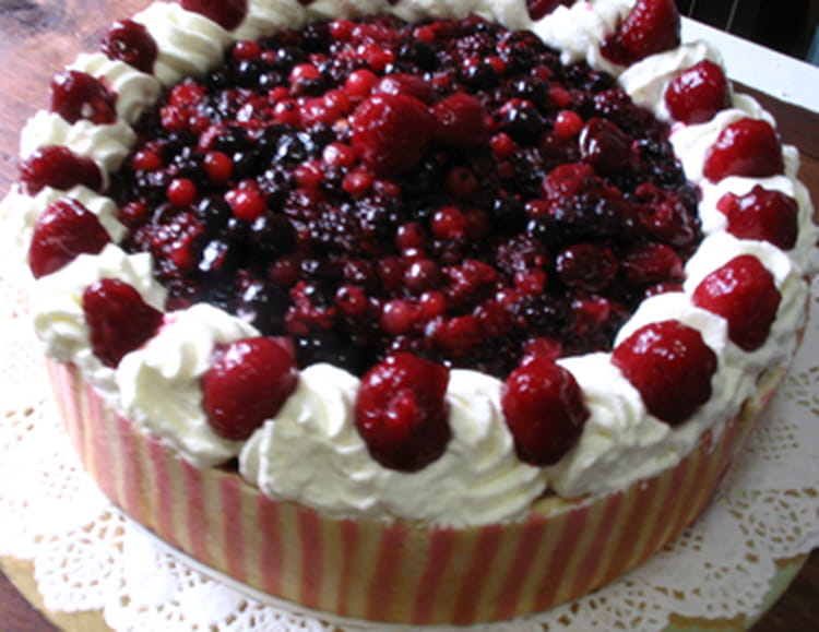 Recette Charlotte aux fruits rouges (Charlotte)