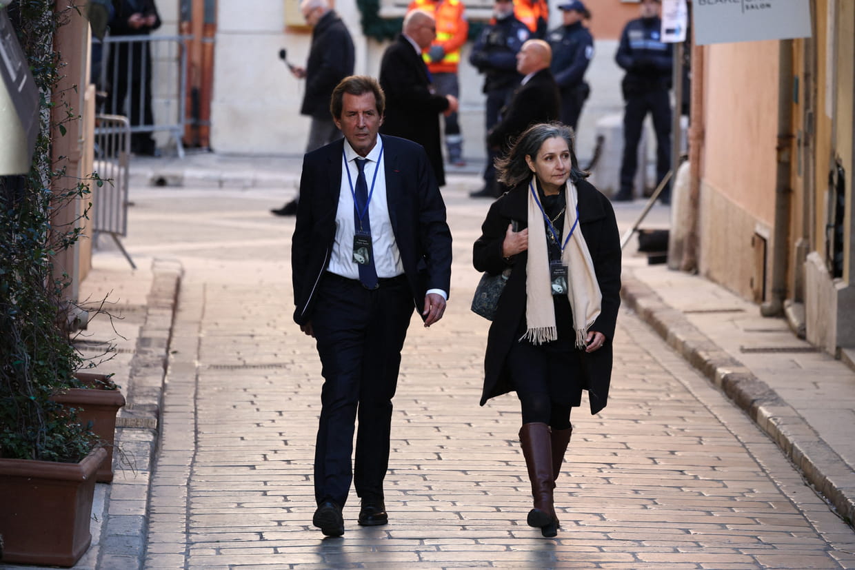 Max Guazzini, de la Fondation Bardot, aux obsèques de l'actrice