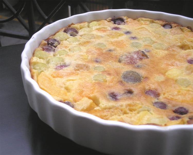 Recette de Clafoutis aux fruits exotiques