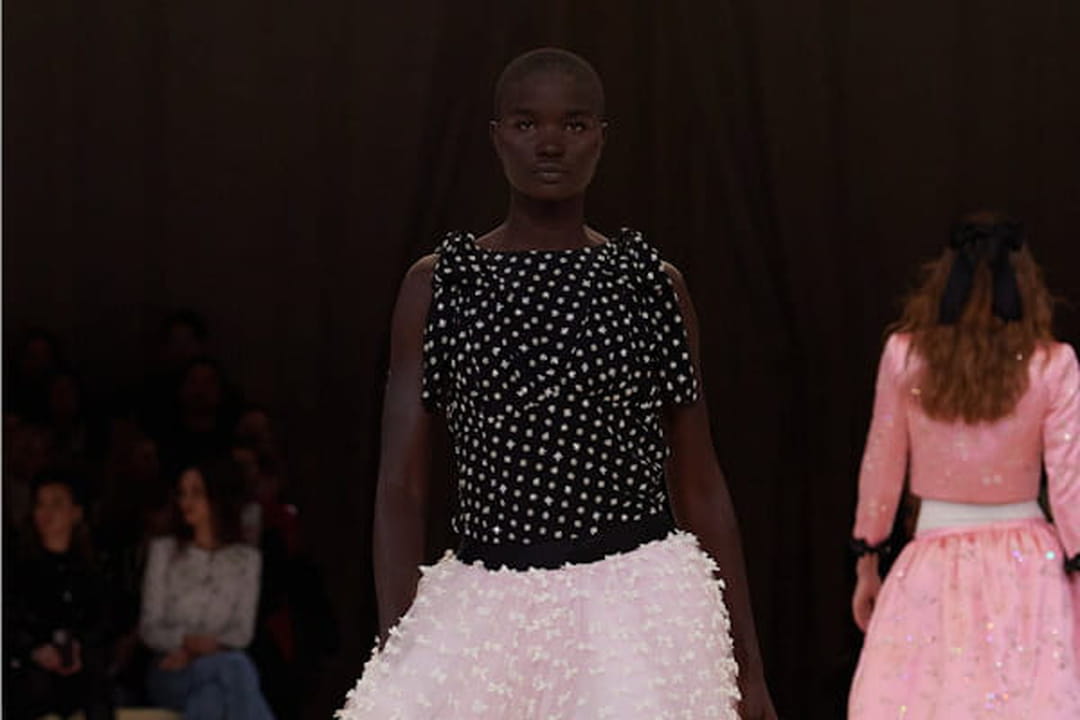 Look 46 du défilé Chanel haute couture printemps-été 2024