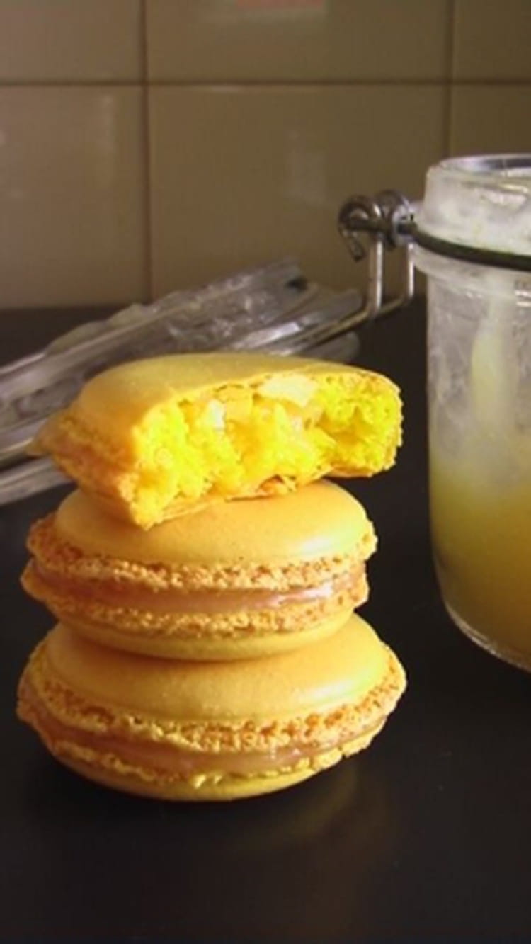 Macarons au citron