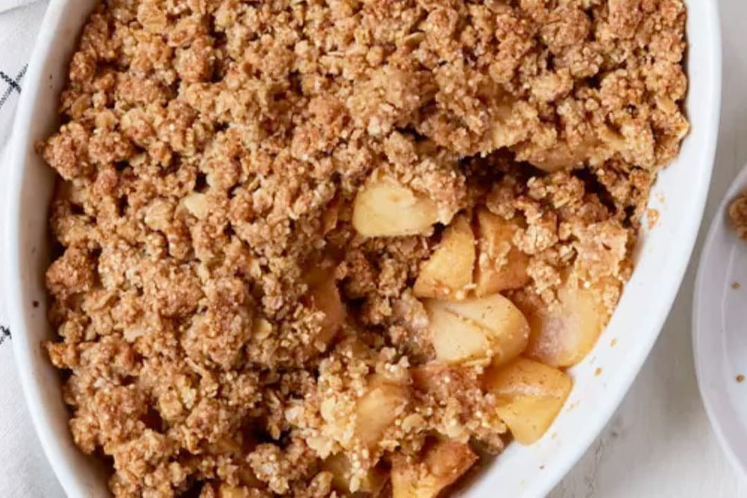 Crumble aux pommes