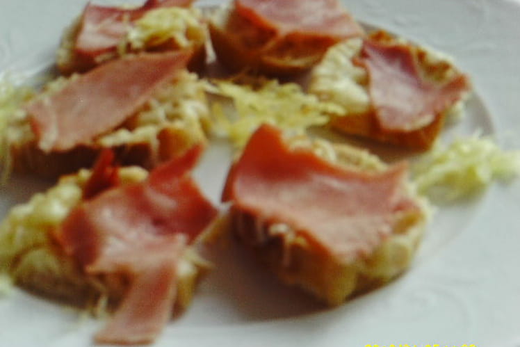 Recette de Petits toasts apéritifs