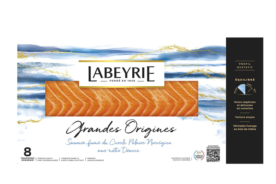 Le saumon fumé Grandes Origines de Labeyrie