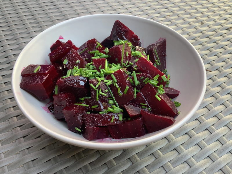 Recette de Betteraves pour accompagner un barbecue