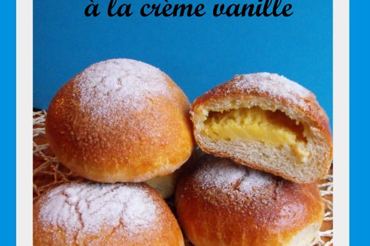 Recette de Brioche fourrée à la crème vanille
