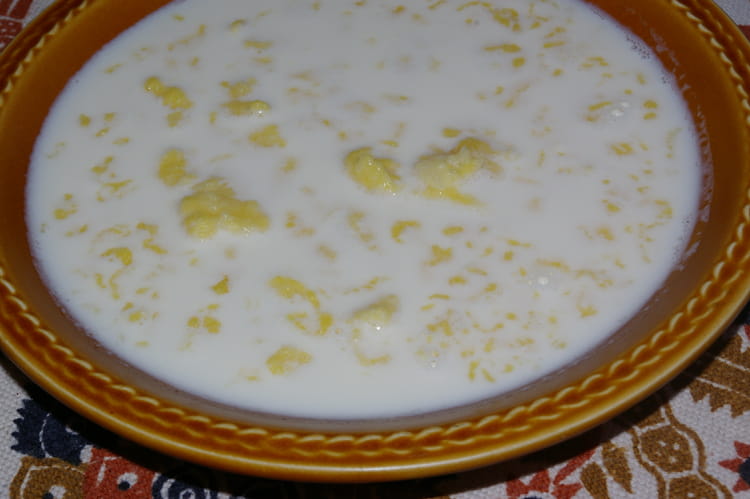 Recette de Soupe au lait